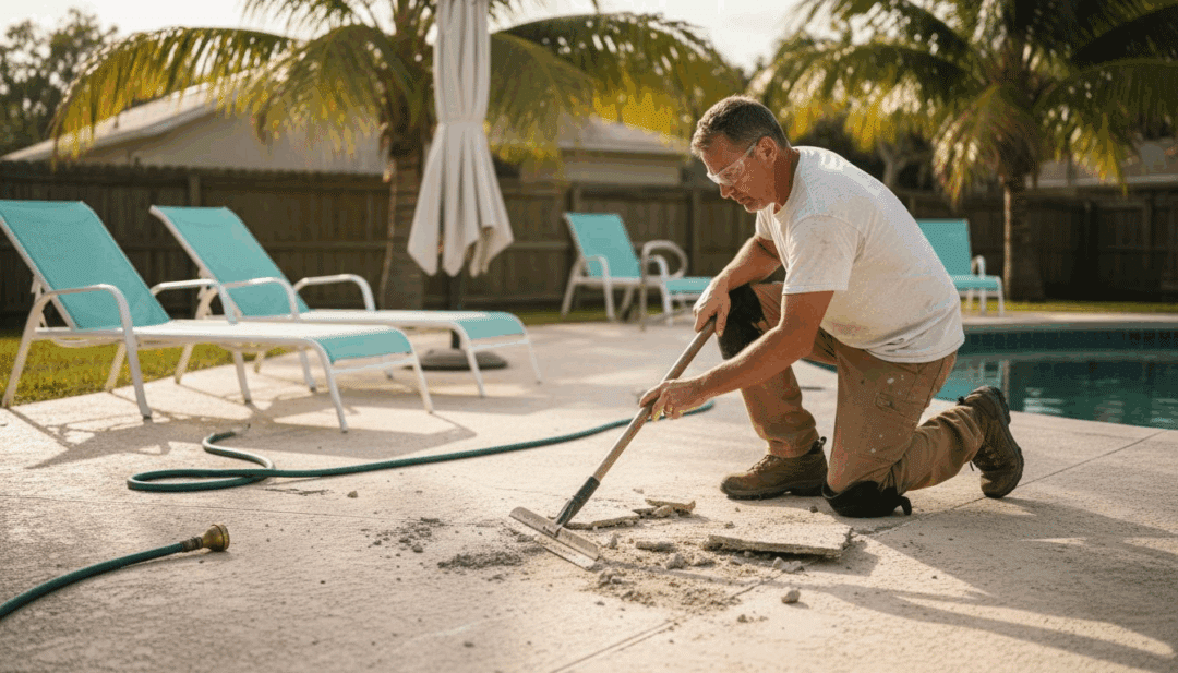 What Is Deck Resurfacing? Transforming Poolside Spaces