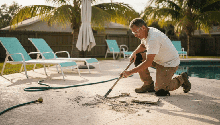 What Is Deck Resurfacing? Transforming Poolside Spaces